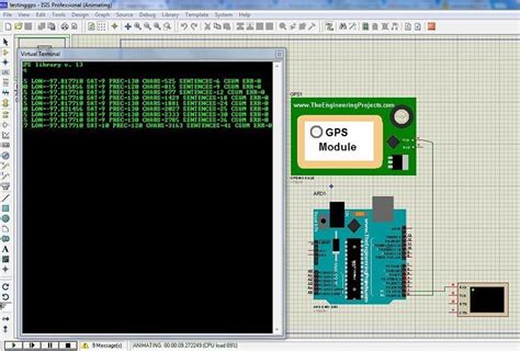 How To Simulate GPS Module In Proteus Gps Gps Navigation Arduino