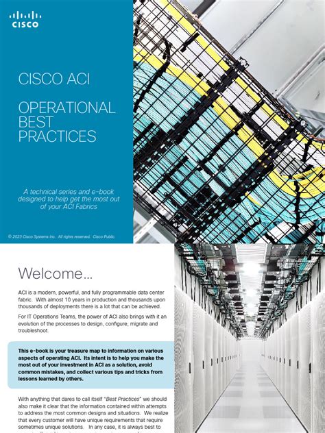 Aci Best Practice Ebook Pdf Network Architecture Computer Engineering