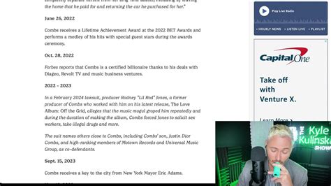 Kyle Reacts To Fbi Sx Trafficking Raid Of One News Page Video