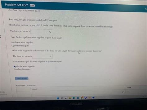 solved problem set 6 7 open openstax phys 101 section 2210