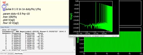 How Do I Get The Fft Function To Go Below 10khz Qspice Qorvo Tech Forum