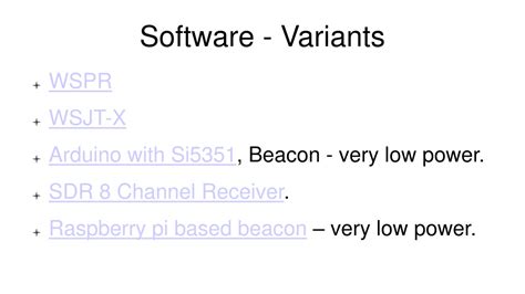 Ppt Wspr Weak Signal Propagation Reporter Powerpoint Presentation Id 9387245