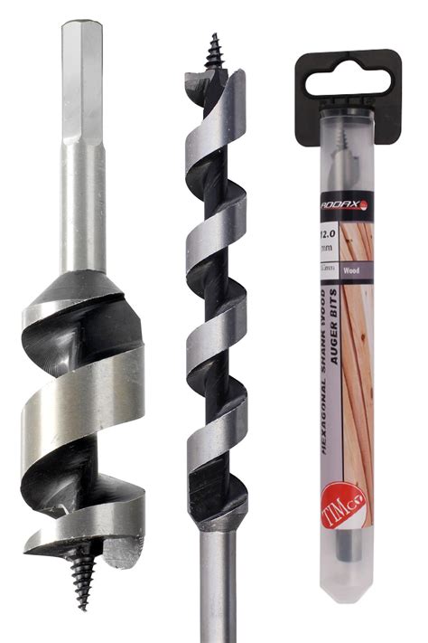 Addax Wood Auger Drill Bit Hex Shank