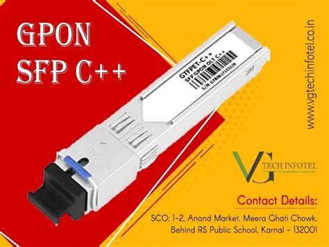 Gpon Pon Sfp C For Isp At ₹ 1799piece In Karnal Id 23179854662