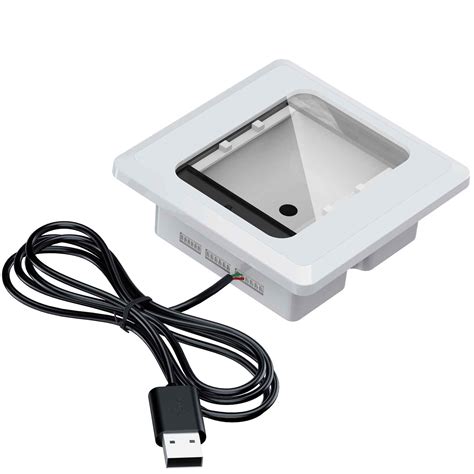 Embedded 2d And 1d Barcode Scanner Nfc Reader Mj 390 White Alacritydirect