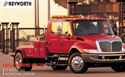 Chrome Front Grille Frame Fit For 2002 2019 International