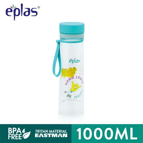 Eplas 1000ml Bpa Free Water Bottle Cartoon Portable School Botol Air Lazada