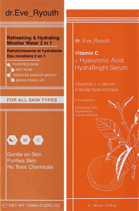 Set Dr Eve Ryouth Mic Water 150ml F Ser 60ml Makeup Hr