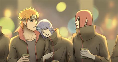 Naruto Yahiko Konan And Nagato Fiercybelleのイラスト Pixiv