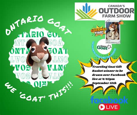 Ontario Goat – Proudly representing Ontario's dairy, meat and fibre goat farmers with a united voice