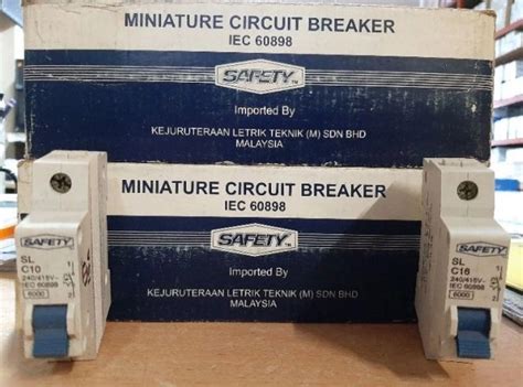 Safety 16a 1 Pole Mcb Sirim Approved Kl Selangor Malaysia Shop