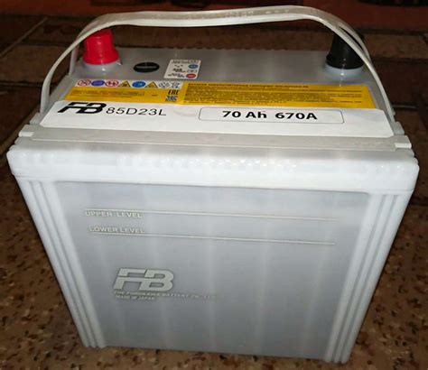 Аккумулятор FURUKAWA BATTERY FB9000 85D23L обратная полярность 70 Aч ...