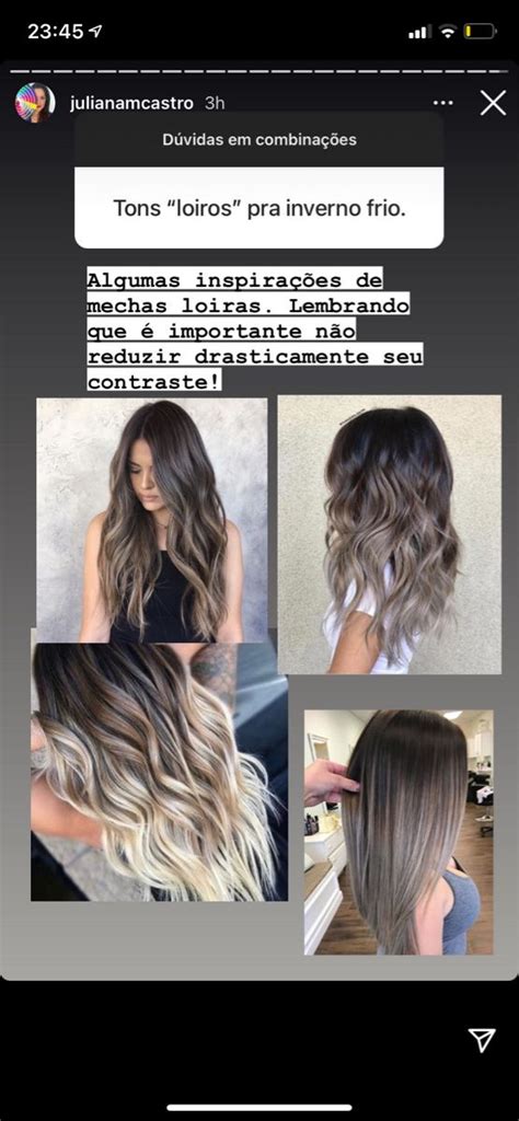 Pin de Larissa Zavan em Coloração feminina Cabelo loiro inverno