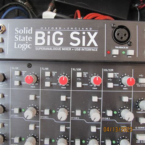 Big Six Ssl Big Six Audiofanzine
