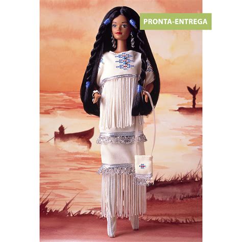 Boneca Barbie Collector Dotw Native American Mattel Doll Collector