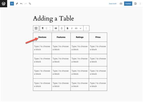 How To Create Tables In WordPress Block Classic Editor