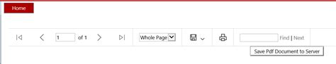 Asp Net Report Viewer Control Showing Header Bar But Not The Report