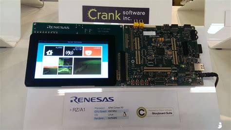 Gui Design With Storyboard Suite For The Renesas Rza1