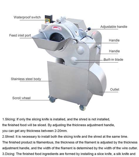 2023 Industrial Vegetable Cutting Machine Vegetables Fruit Ginger