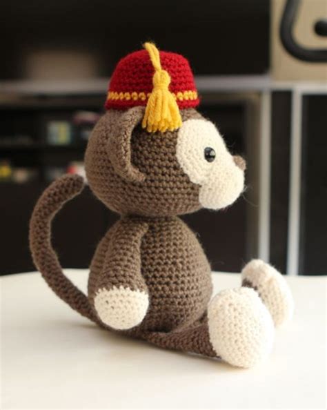 Crochet Amigurumi Pattern Simi The Monkey Etsy