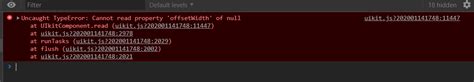 Uikit Slider Failed To Show Dots Nav Uncaught Typeerror Cannot Read Property Offsetwidth Of
