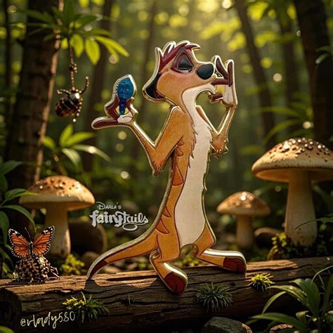 Tails And Treats Timon Fantasy Pin Etsy
