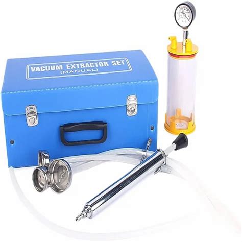 Plastic Vaccum Extractor Set Malmstrom Type For Hospital 760 Mm Hg At