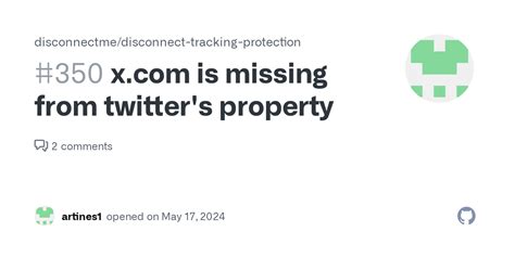 Is Missing From Twitters Property · Issue 350 · Disconnectme