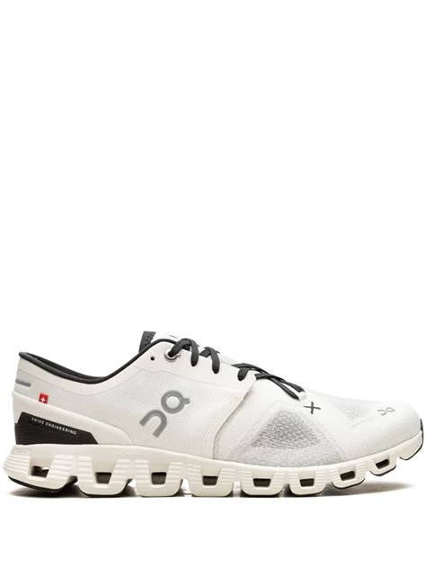 On Running Cloud X 3 Ivory Sneakers White FARFETCH