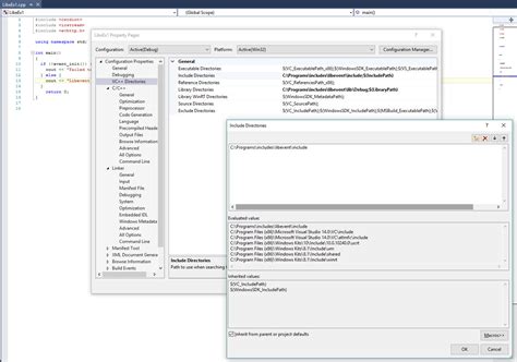 C Libevent как её прилинковать к проекту под Windows Stack