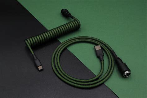 Custom Coiled Aviator Keyboard Cable Computers And Tech Parts And Accessories Computer Keyboard