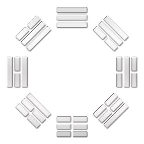 Download Hexagram Trigram I Ching Royalty Free Stock Illustration