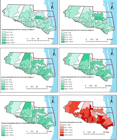 Shows Spatial Distribution Of Respondents Who Made The Evacuation