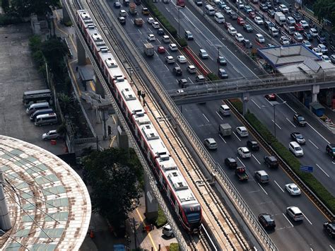 FOTO Ini Potret Longspan LRT Gatsu Kuningan Yang Disebut Salah Desain