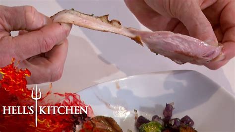 Gordon RIPS Into Chef For Serving RAW Duck Fat Hell S Kitchen YouTube
