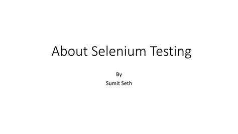 Selenium Coaching In Bangalore