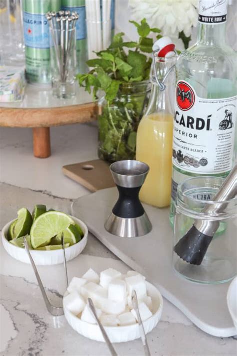 Mint Mojito Bar For Parties Alekas Get Together