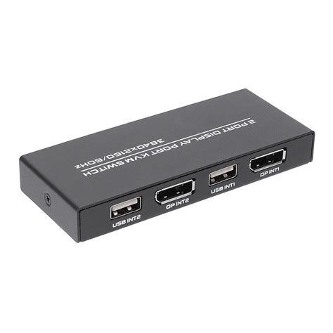 Displayport Kvm Schalten 4k 60hz Dp Usb Umschal Grandado