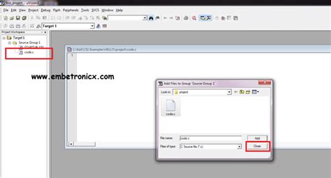 How To Create Project In Keil IDE For 8051 Projects