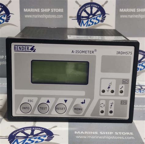 Bender Irdh575 Insulation Monitoring Device Marine Ship Store