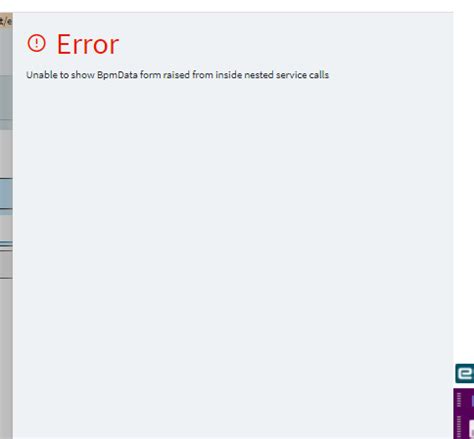 Unable To Show BPM Data Form In A Kinetic App Kinetic ERP Epicor