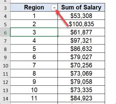 How To Get Top 10 Values From The Pivot Table ExcelNotes
