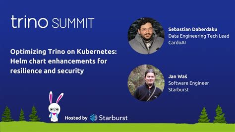 Optimizing Trino On Kubernetes Helm Chart Enhancements For Resilience And Security Youtube