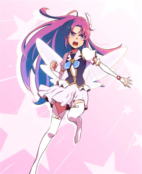 Hikawa Iona And Cure Fortune Precure And 1 More Drawn By Ammonio