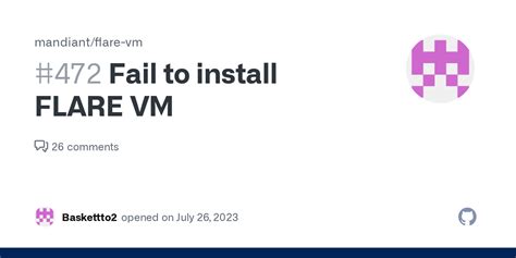 Fail To Install Flare Vm Issue Mandiant Flare Vm Github