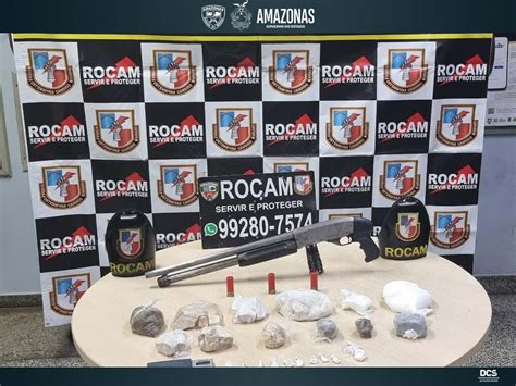 Grupo é preso armas drogas e mais de R 6 mil em Manaus