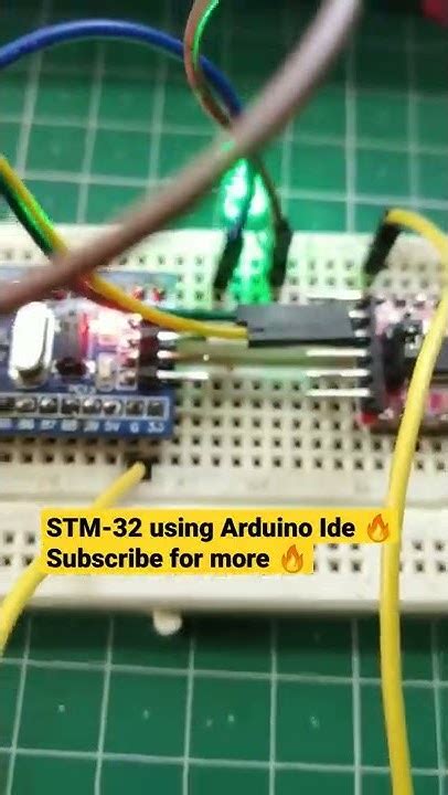 Getting Started With Stm32 Using Arduino Ide 🔥 Led Blink With Stm32 Shorts Shortsvideo Youtube