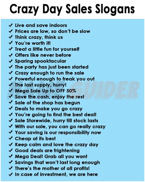 600 Brilliant Sale Slogans And Suggestions 2022 Name Guider