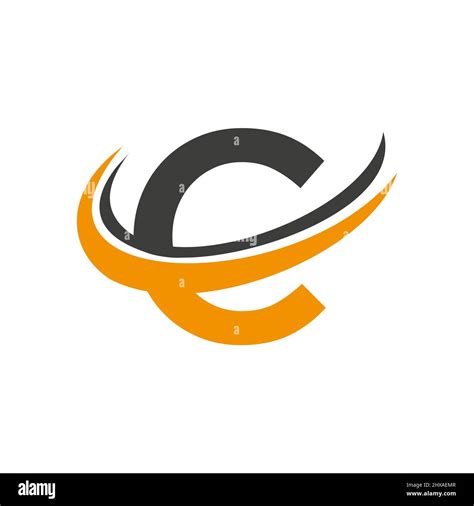 Initial C Letter Alphabet Logo Design In Vector Format C Logotype For