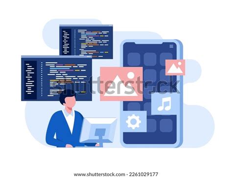 Software Development Web Programming Languages Css Stock Vector Royalty Free 2261029177